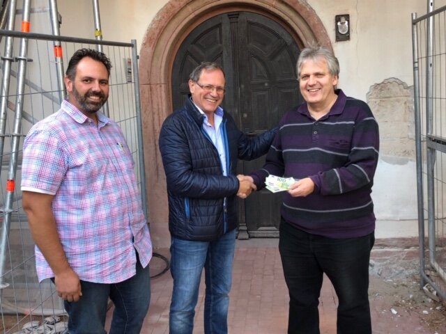 Spende zur Sanierung der Kirche - Combi Medien Verlag